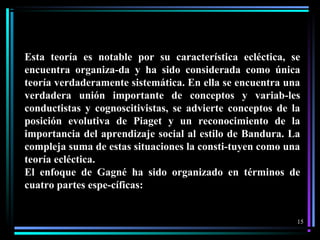 Teorías del aprendizaje | PPT