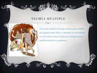 Teorías del poblamiento de América | PPTX