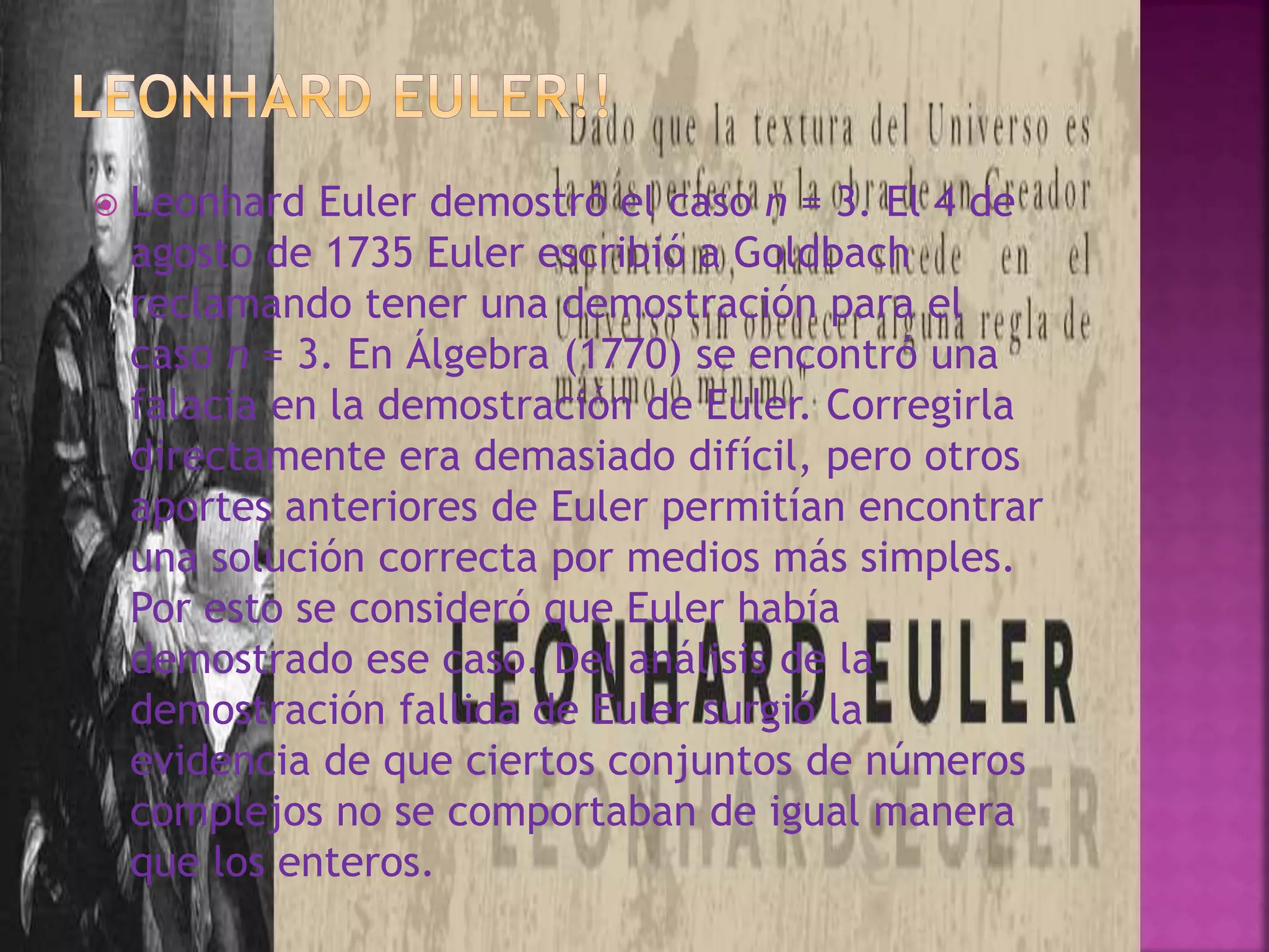 teorema de FERMAT! | PPT