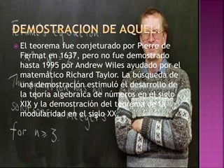 teorema de FERMAT! | PPTX