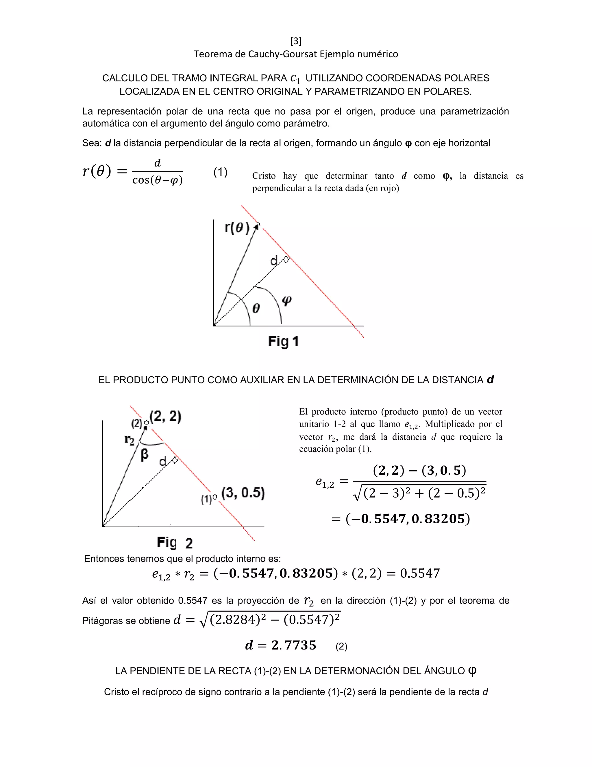 Teorema de cauchy | PDF