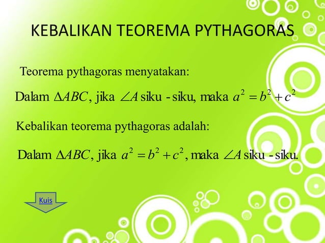 teorema_pythagoras. matematika kelas 8 SMP | PPT