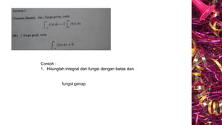 TEOREMA DASAR KALKULUS serta BANTUAN DALAM PERHITUNGAN INTEGRAL.ppsx