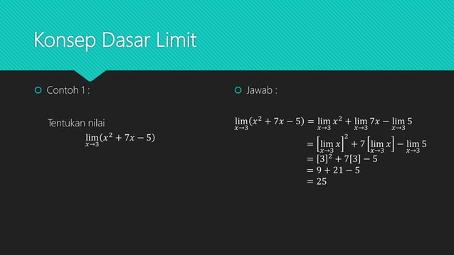 Teorema Dasar Limit | PPSX