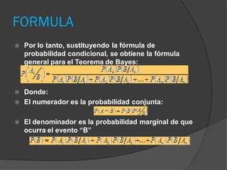Teorema de bayes | PDF
