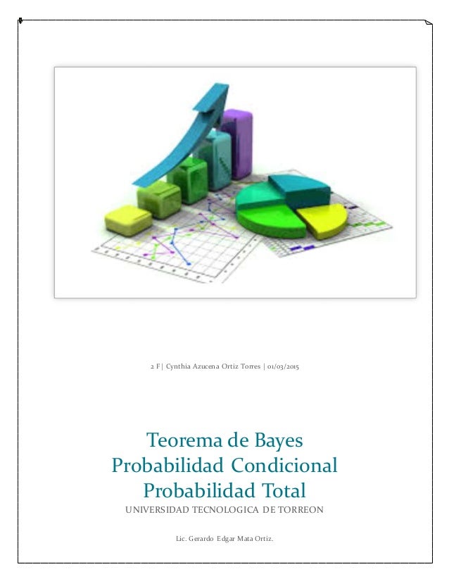 Teorema De La Probabilidad Total Y Teorema De Bayes