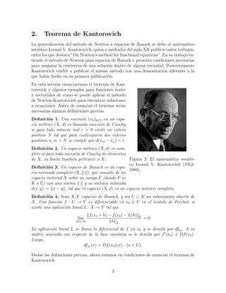 Teorema de kantorovich | PDF