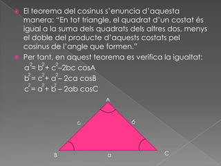 Teorema Del Cosinus | PPTX