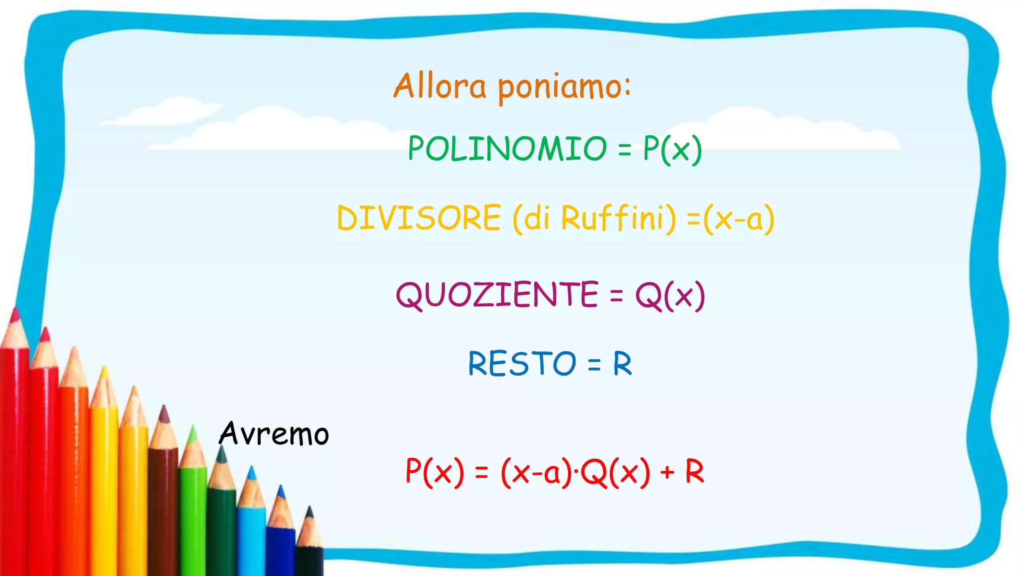 Teorema del resto | PPTX