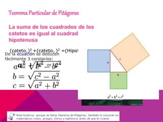 Teorema de pitágoras 7mo básico | PPTX