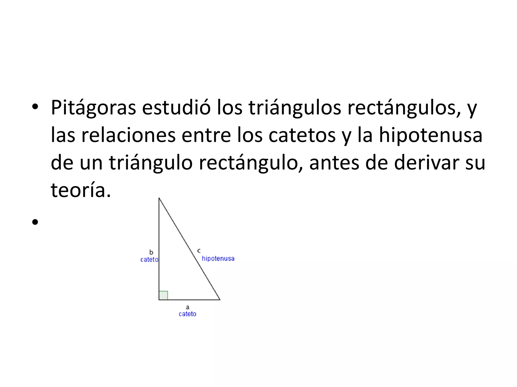 Teorema de pitágoras | PPTX