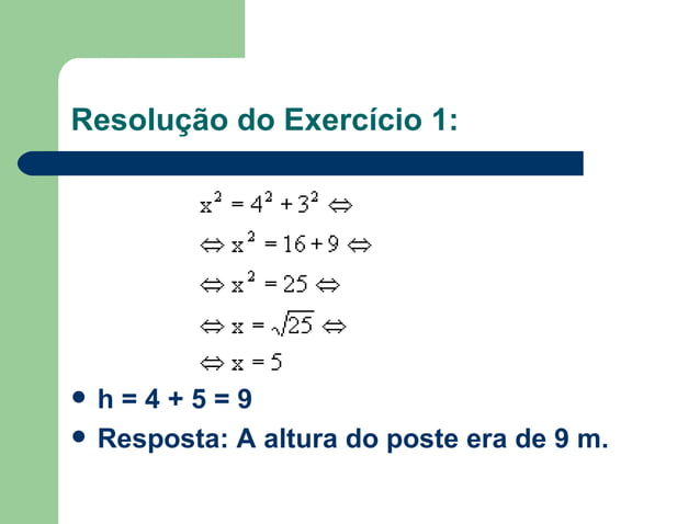 Teorema De Pitágoras Slides Ppt