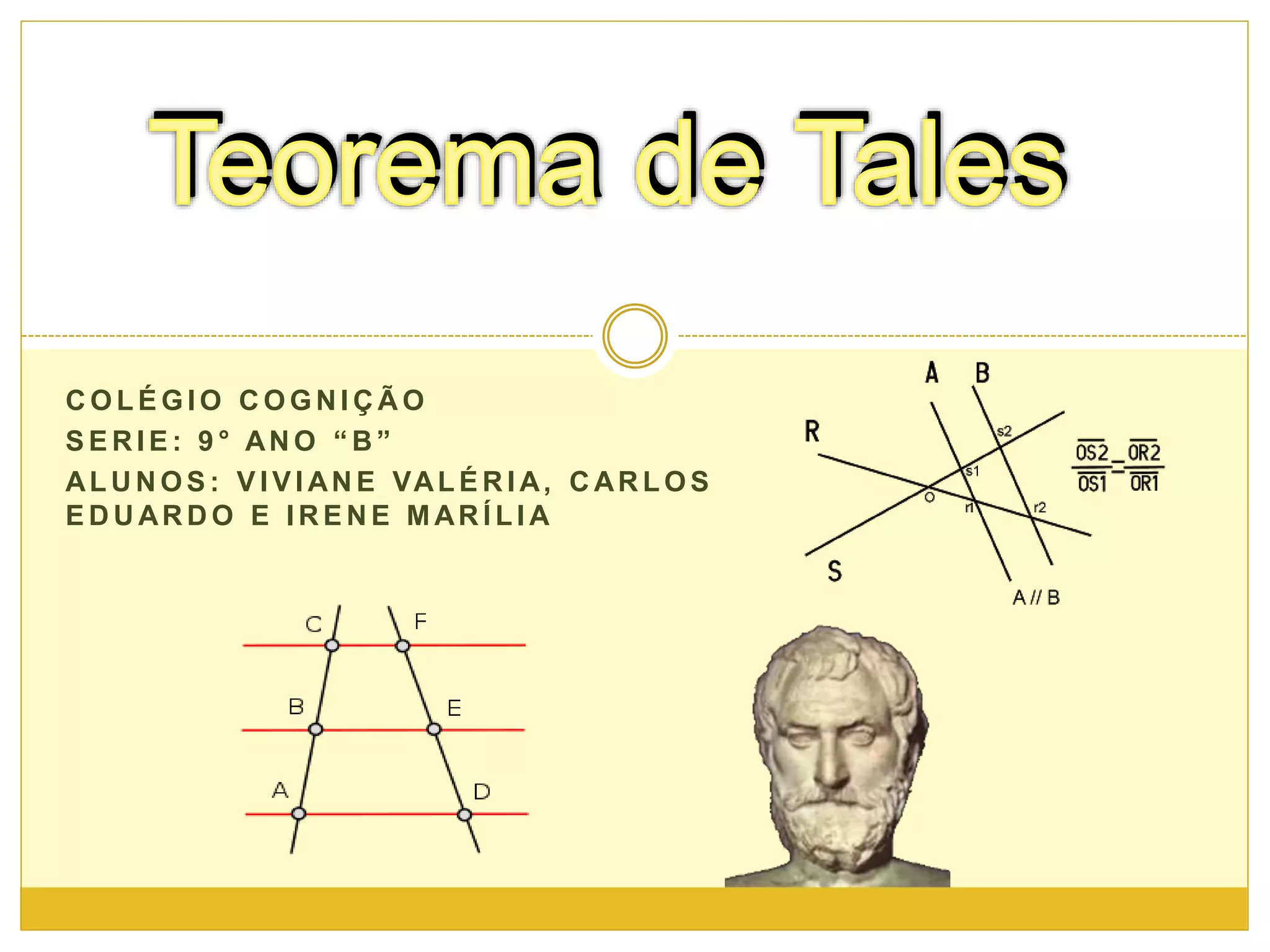 Teorema de tales | PPTX