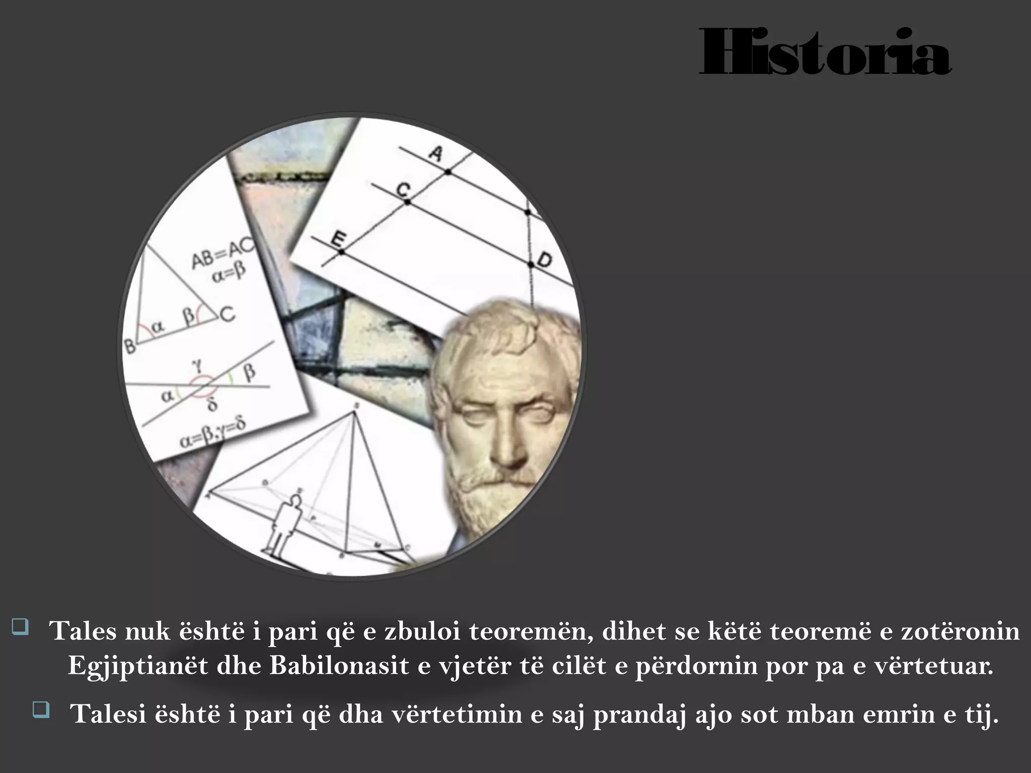 Teorema e talesit | PPT