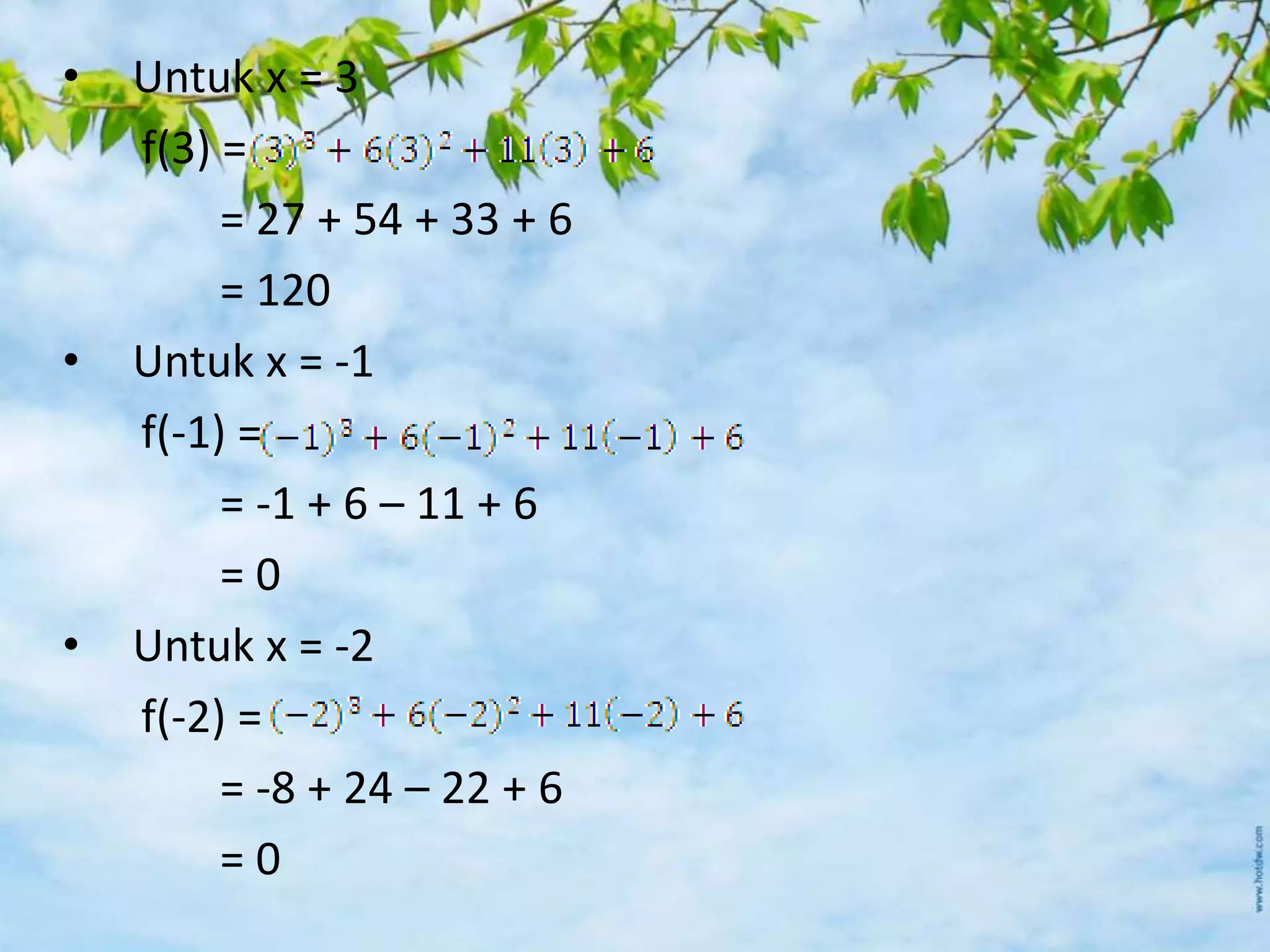 Teorema Faktor | PPTX