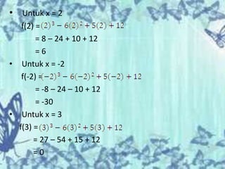 Teorema Faktor | PPTX