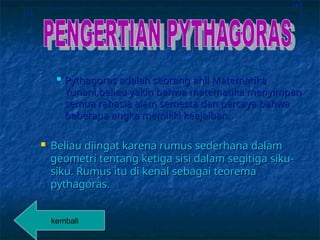 Teorema Pythagorasmakkeh download pa.ppt