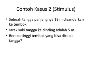 Teorema Pythagoras matematika kelas 8 semester ganjil | PPTX