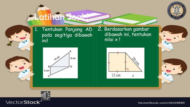 Teorema Pythagoras Part 1 Kelas 8 Semester 1 | PPTX