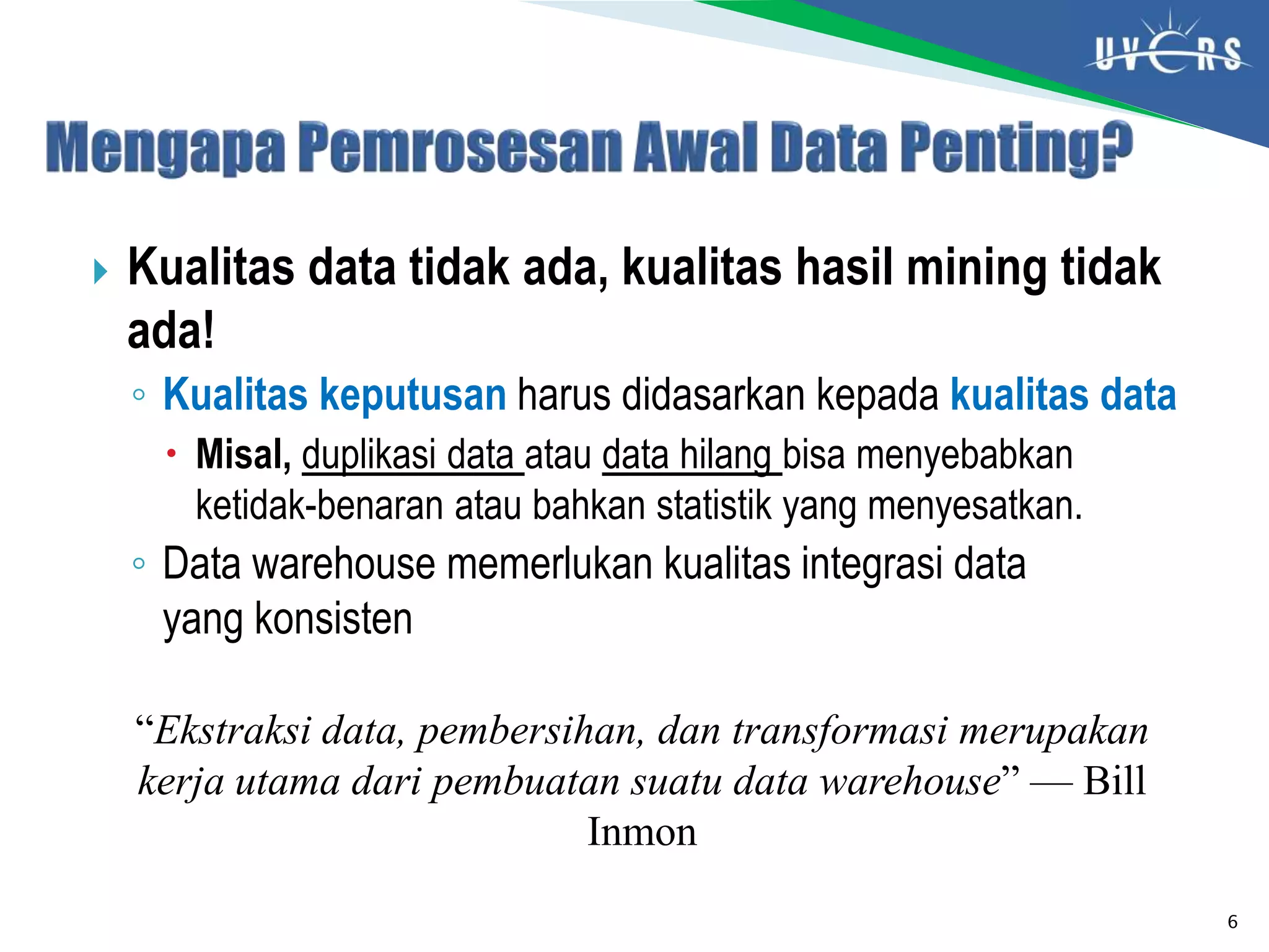 Data Preprocessing | PPTX