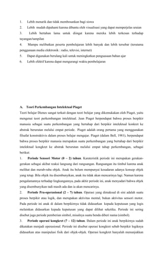 Teori | DOCX