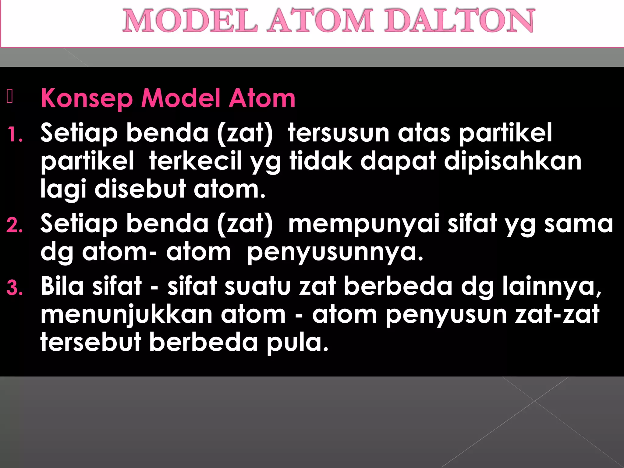 Teori atom | PPT