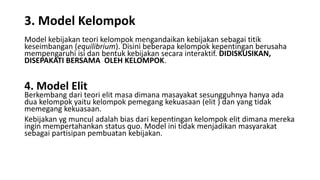 TEORI-KEBIJAKAN-PUBLIK-2018 dalam ilmu politik | PPTX