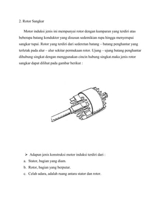 Teori motor-induksi | DOCX