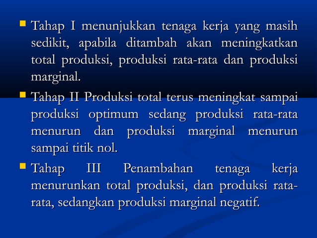 Teori produksi ppt | PPT