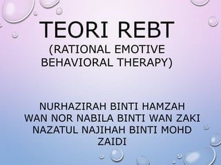 Teori REBT | PPTX