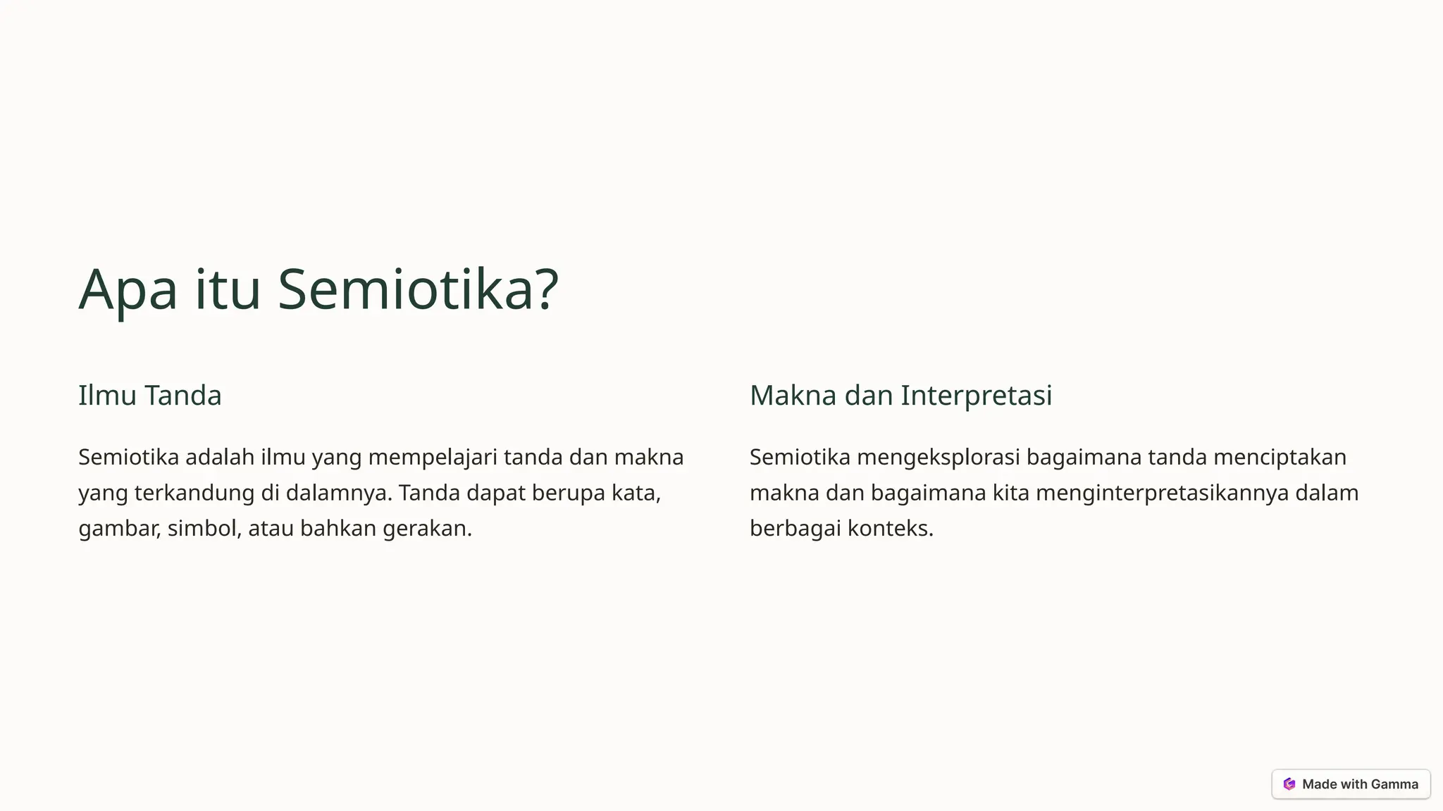 PPTTeori-Semiotika-Sebuah-Pengantar-Awal | PPTX