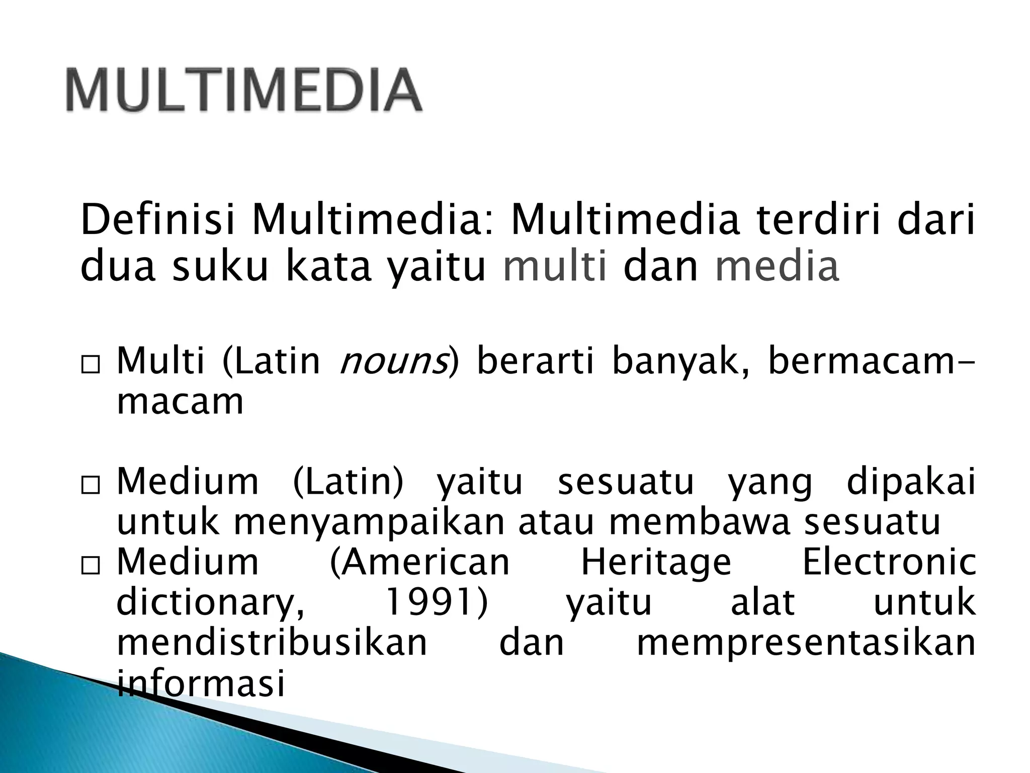 Teori teori-dasar-multimedia | PPT