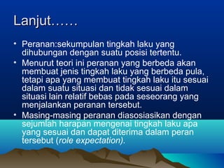 Teori teori dasar dalam psikologi sosial | PPT