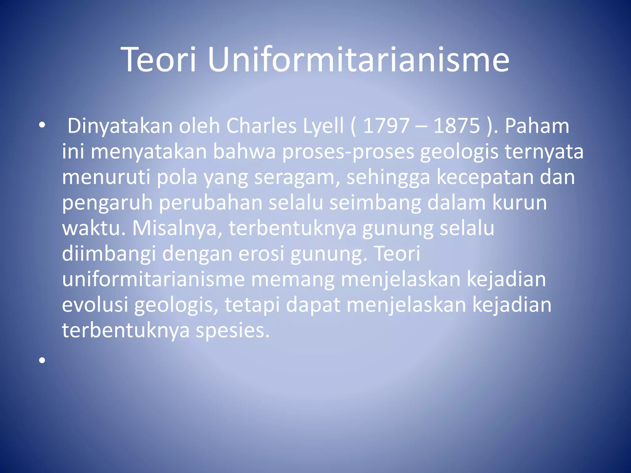 Teori Evolusi | PPTX