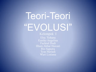 Teori Evolusi | PPTX