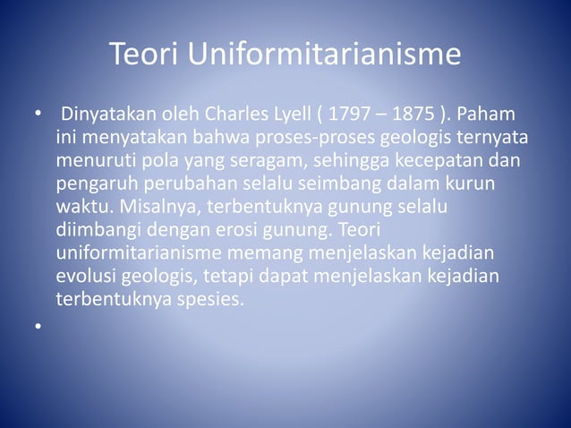 Teori Evolusi | PPTX