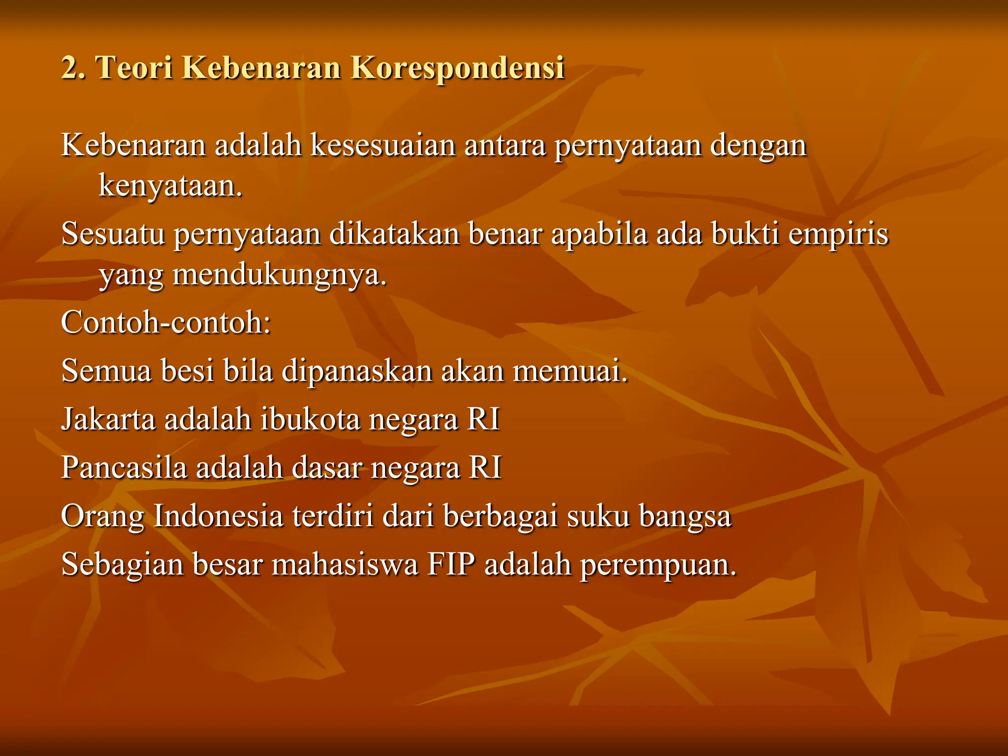 TeoriteoriKebenaranuntukekonomidanfinance.ppt