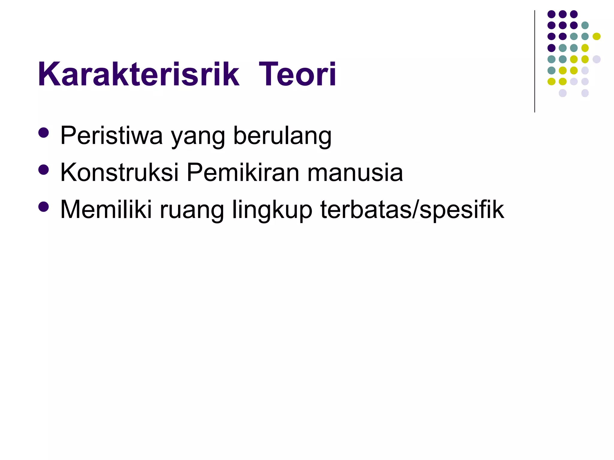 Teori teori komunikasi | PPT