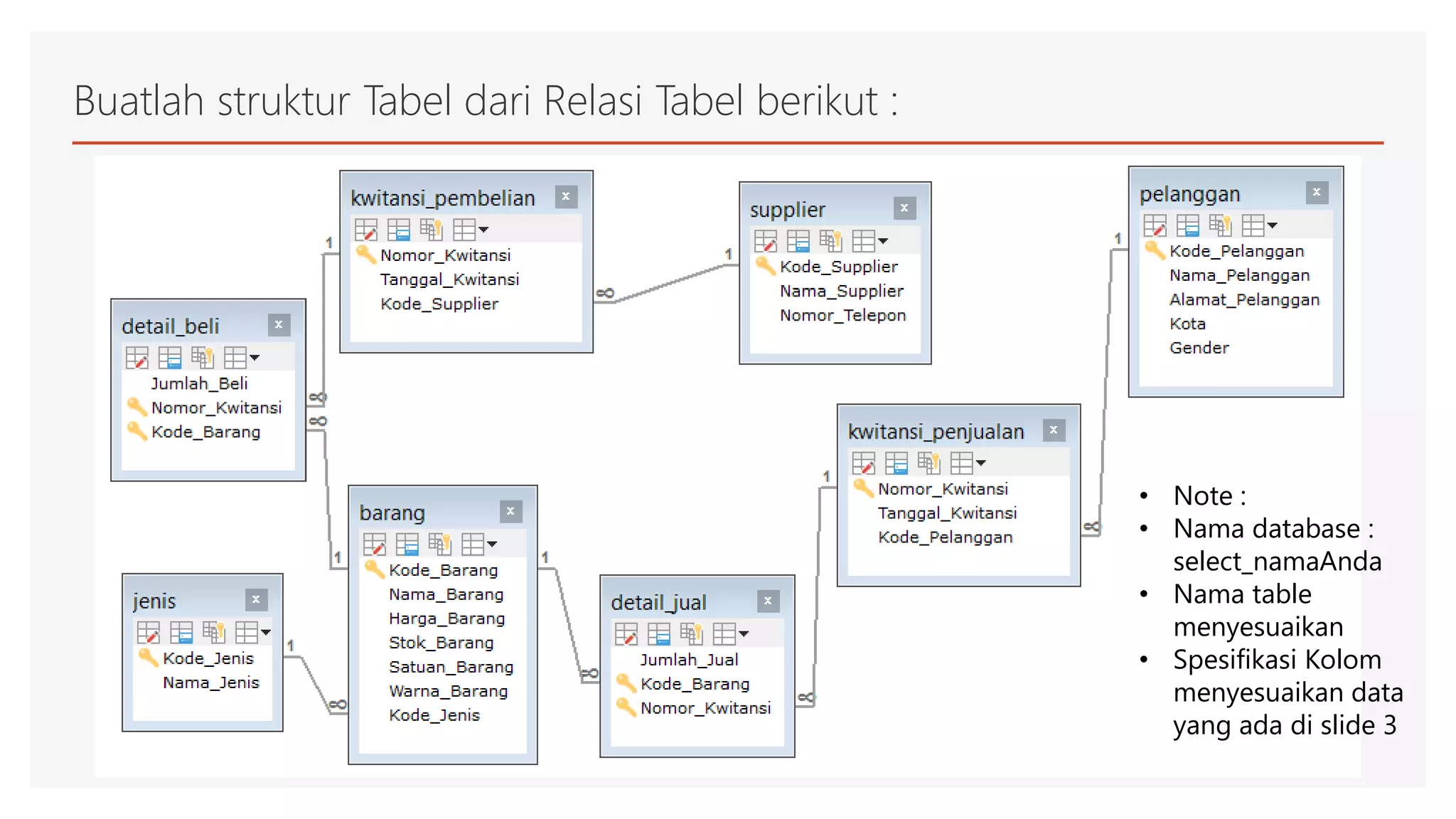 Teori 2 - Soal SELECT | PPT