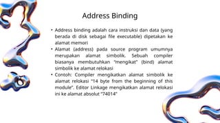 Teori 5 Ruang Alamat Logika - Manajemen Memori | PPT