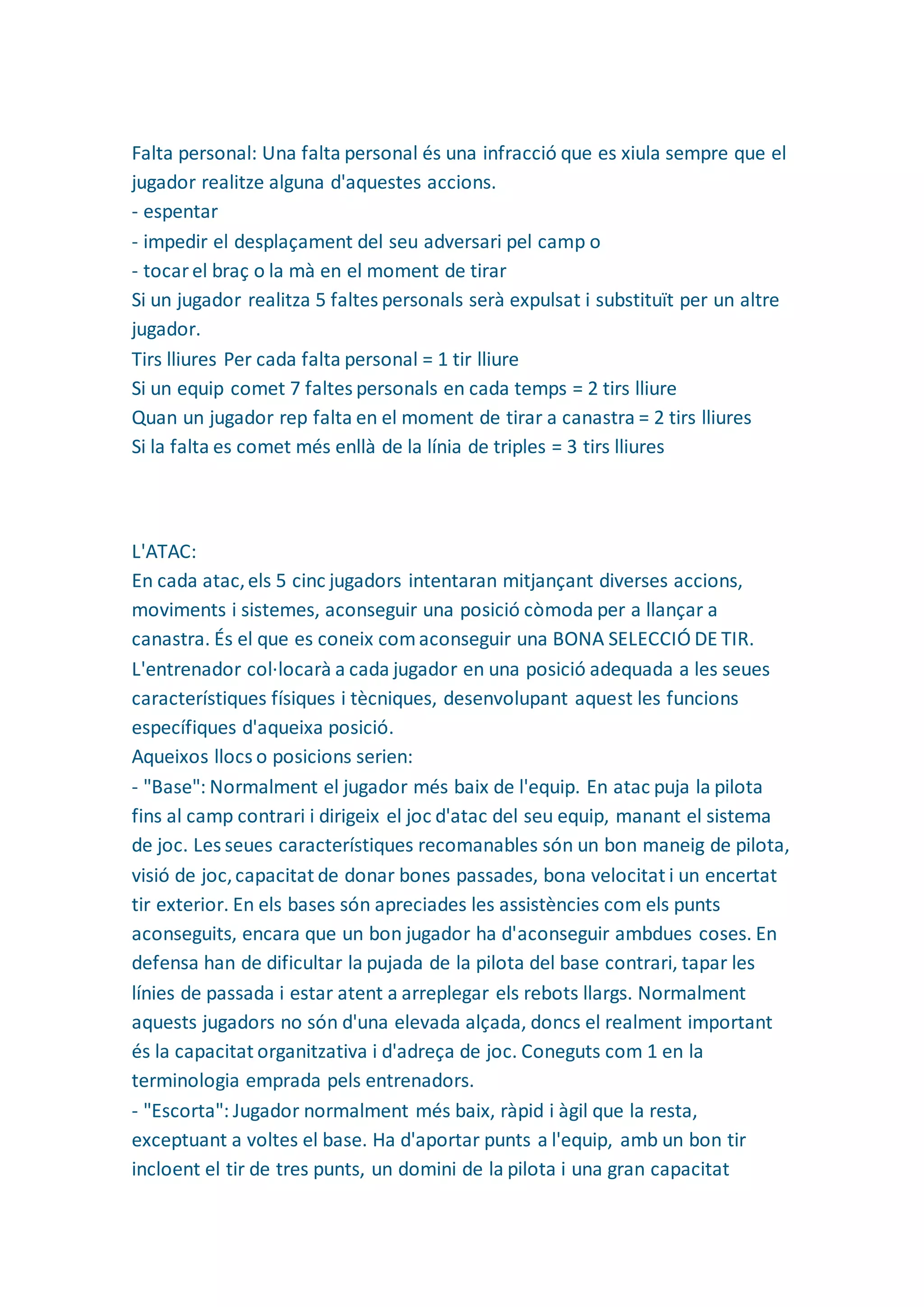 Teoria basket | DOCX