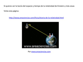 Teoria de la Relatividad | PPTX
