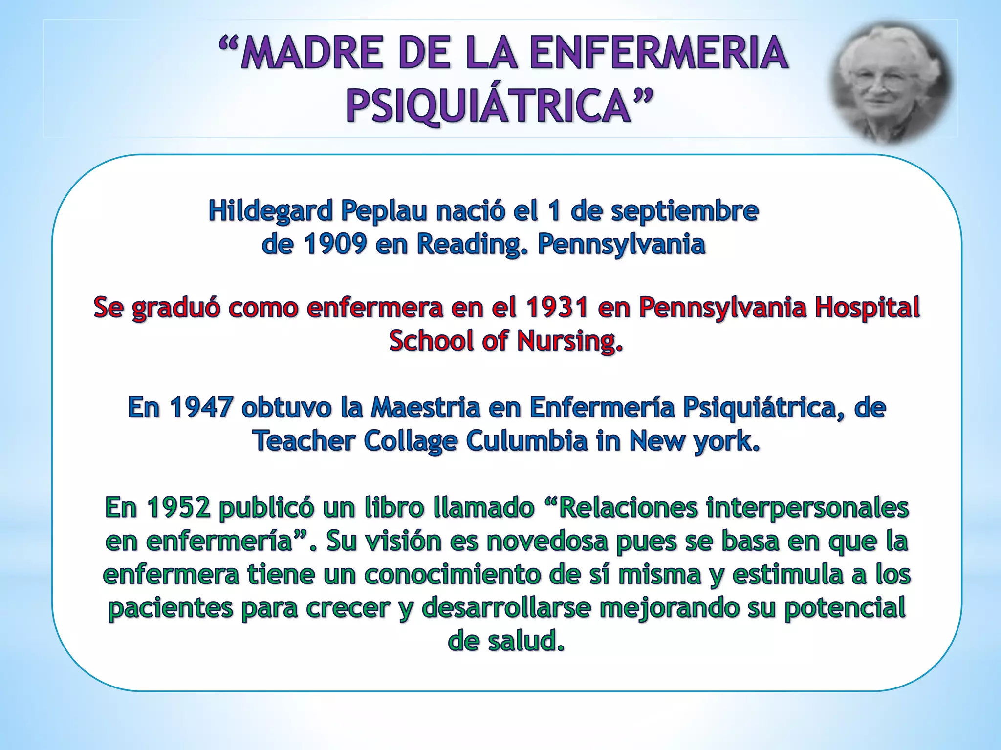 Teoria de-peplau | PPTX