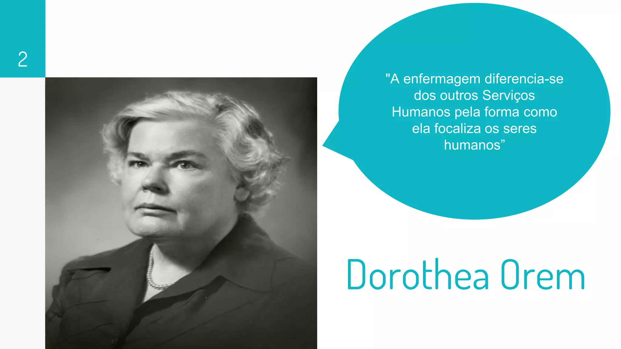 Teoria de Enfermagem - Dorothea Orem | PDF