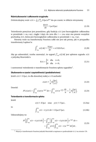 Teoria sygnałów. Wstęp. Wydanie II | PDF