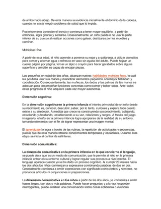 TEORIA INFANCIA | DOCX
