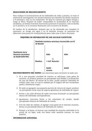 Teoria 18. HIDRÓXIDO DE SODIO | PDF
