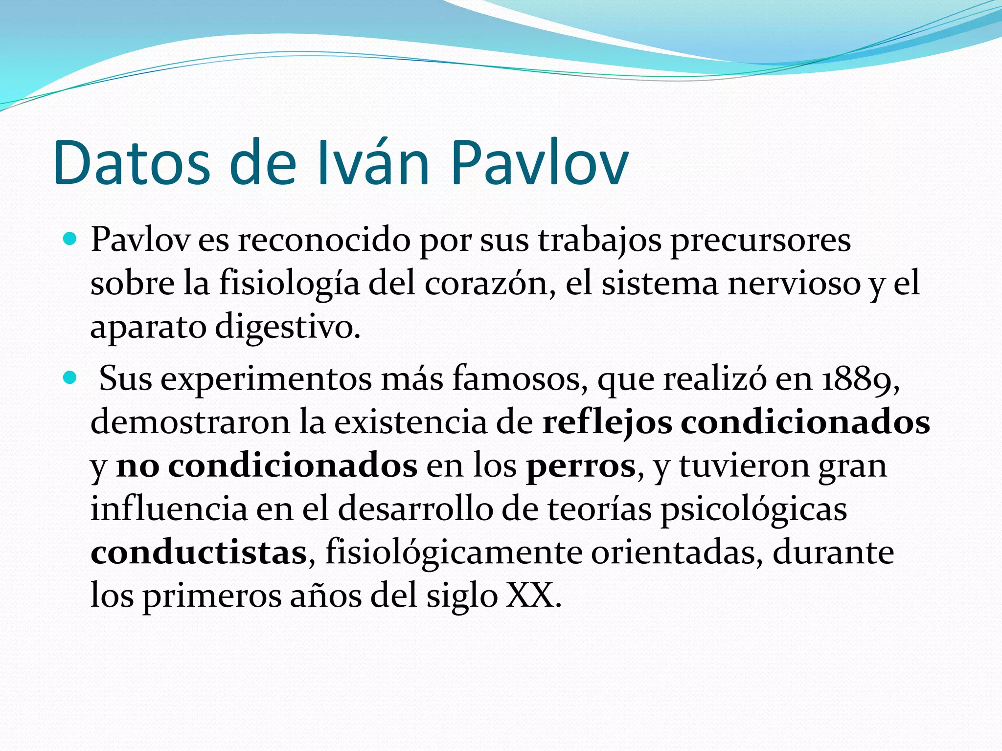 Teoriaa de condicionamiento_clasico_de_ivan_pavlov | PDF