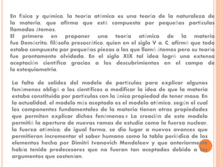 Teoria atomica | PPT