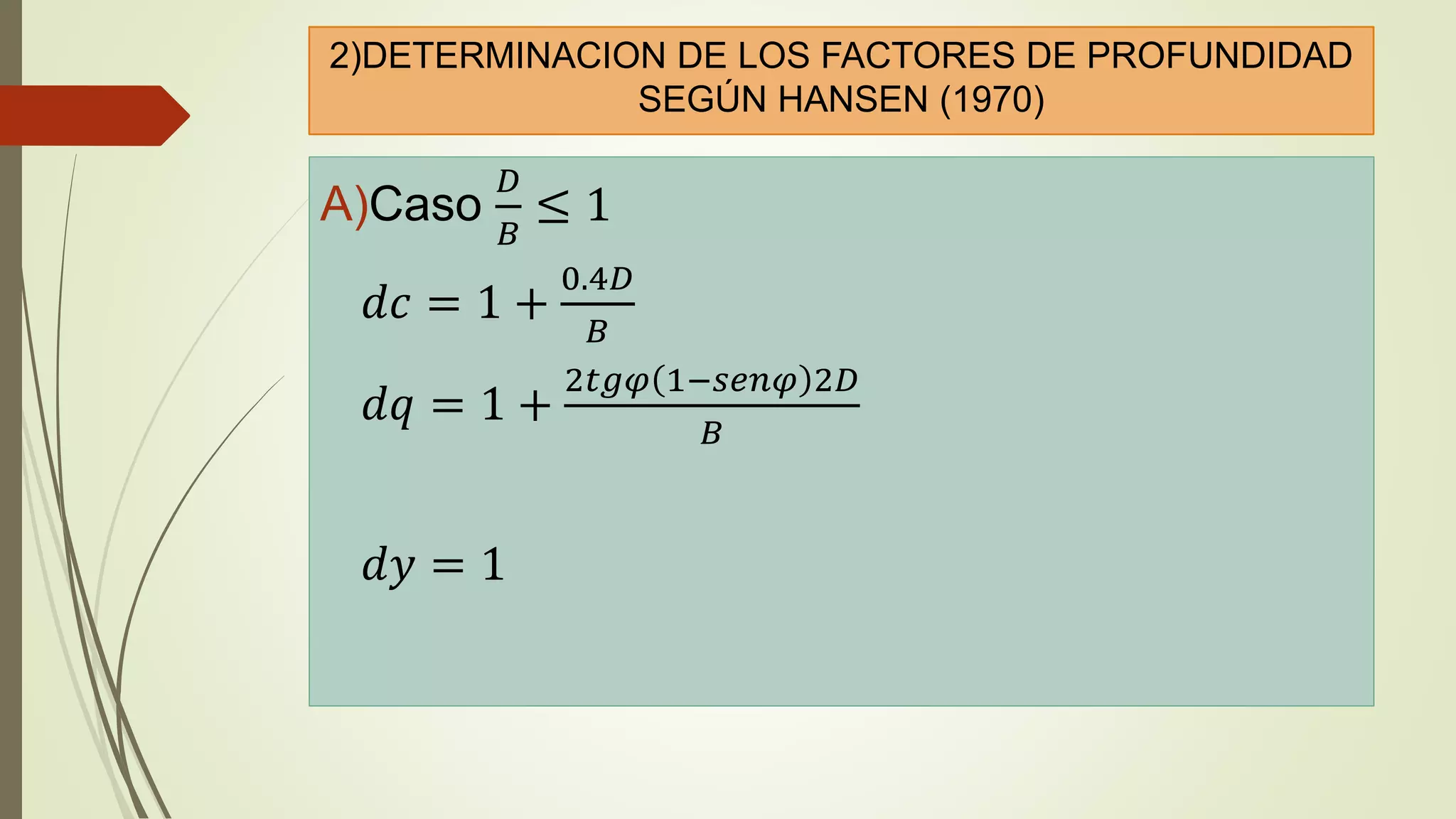 Teoria capacidad de carga terzaghi | PPTX | Geology | Science
